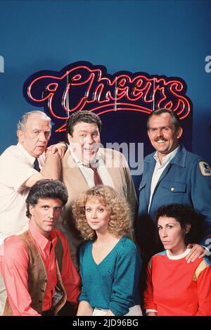 CHEERS CAST, CHEERS, 1982 Stock Photo - Alamy