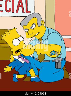 Bart Simpson & Detective Brodka Television: The Simpsons : Season 7 (TV ...