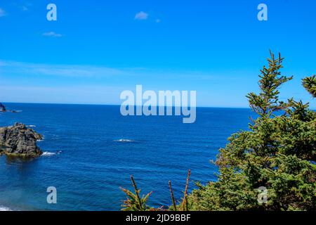 green garden hike newfoundland Stock Photo - Alamy