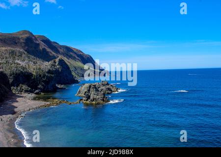 green garden hike newfoundland Stock Photo - Alamy
