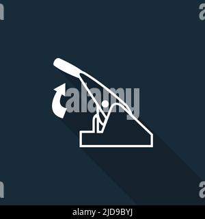 Pull Parking Brake Symbol Sign Isolate On White Background,Vector ...