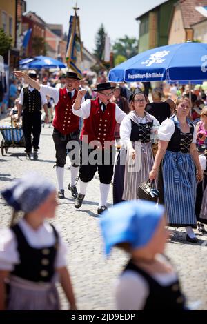 Bruck, Germany. 19th June, 2022. Markus Söder (CSU), Prime Minister of ...