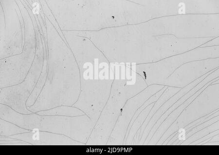 Stone wall with deep cracks. Break in the ground. Drought and ...