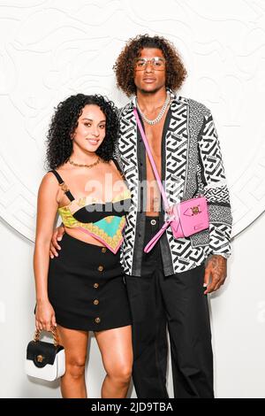 Breah Hicks , Jalen Green Milan Fashion Week - Men S/S 2023 Versace ...
