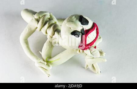 Colorful (Plasticine or Clay) Anxious Dog, Trevor Henderson, created by ...