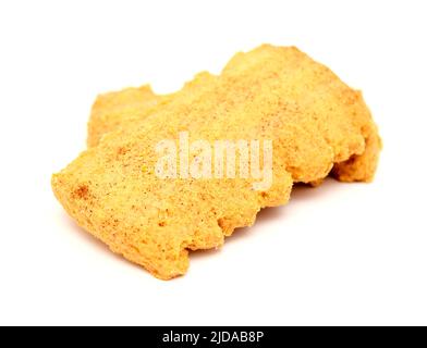 rectangular cookies isolated on white background Stock Photo - Alamy
