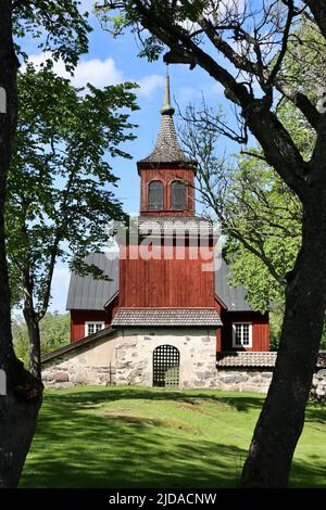 Fagervik manor park. The manor is from 1762 in Inkoo, southern Finland ...