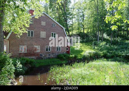 Fagervik manor from 1762 in Inkoo, southern Finland Stock Photo - Alamy