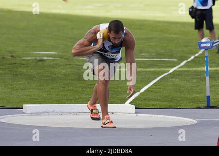 Arthur Prevost of France during the Wanda Diamond League 2022, Meeting ...