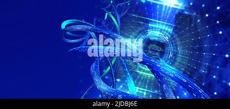 Cyber flow in digital databases. Big data analysis in high-tech ...