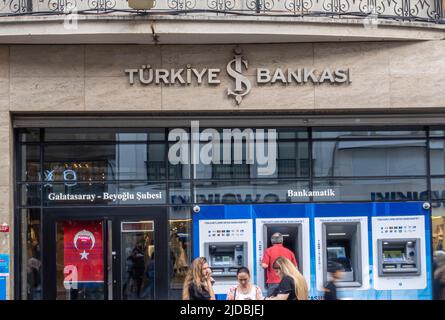 isbank Turkey company logo Stock Photo - Alamy