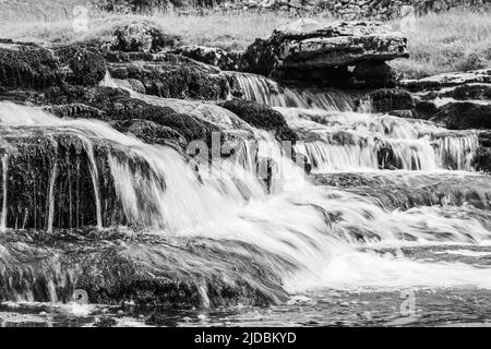 Water crashing over Raven Ray pictured on the Ingelton Waterfalls Trail ...