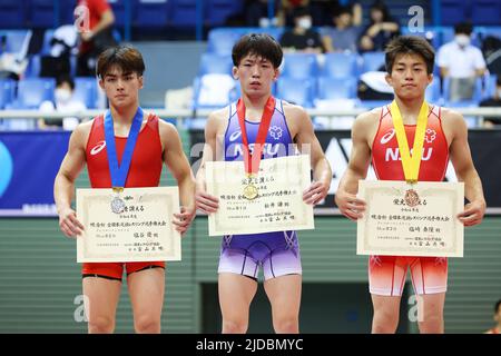 (L to R) Ken Matsui, Yu Shiotani, JUNE 18, 2022 - Wrestling : Meiji Cup All Japan Selection ...