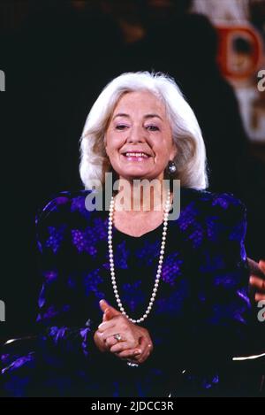 Gwyneth Jones, britische Opernsängerin, Sopranistin, Portraitaufnahme ...