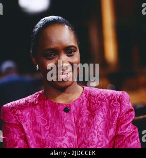 Barbara Hendricks, amerikanisch-schwedische Opern- und Konzertsängerin ...