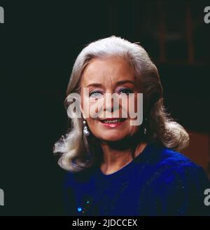 Gwyneth Jones, britische Opernsängerin, Sopranistin, Portraitaufnahme ...