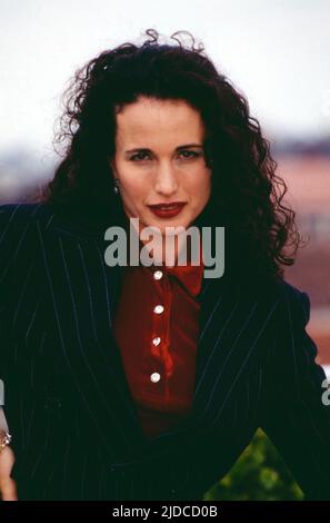 Andie MacDowell, amerikanische Schauspielerin und Model ...