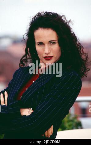 Andie MacDowell, amerikanische Schauspielerin und Model ...