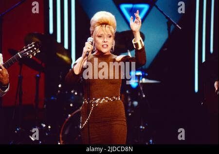 Dani Klein (Vaya Con Dios) in November 1992 in Dortmund. | usage ...