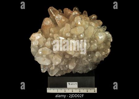 Calcite. minerals. Europe; England; Cumbria; Alston Moor Stock Photo ...