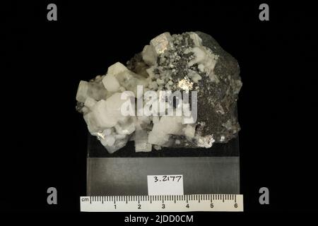 Calcite. minerals. Europe; Germany; Saxony; Freiberg; Himmelfahrt Mine ...