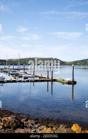 A scenic view of the Gareloch in Helensburgh, Scotland, known for its ...