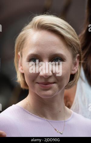 Actress Anna Maria Muehe Mühe arrives at the premiere of The Grand ...