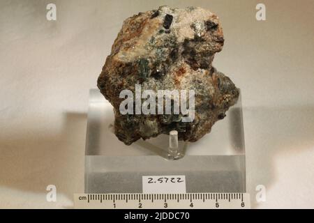 Perovskite. minerals. Asia; Russia; Urals, Zlatoust Stock Photo - Alamy