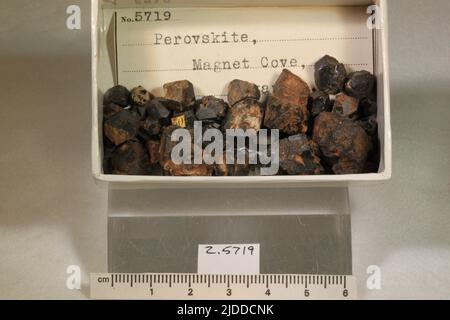 Perovskite. minerals. North America; USA; Arkansas; Garland County ...