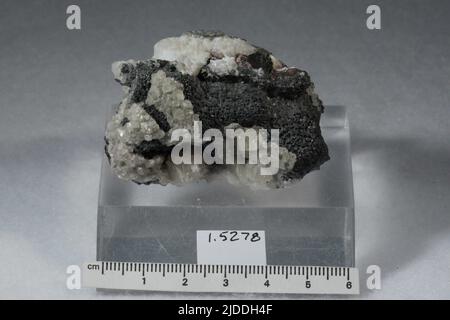 Acanthite; [Argentite]. minerals Stock Photo - Alamy