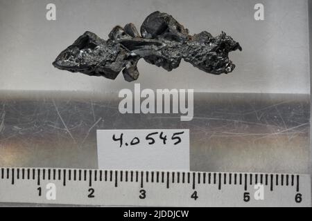 Acanthite; [Argentite]. minerals. North America; Mexico; Aguascalientes ...