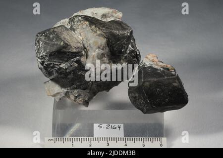 Magnetite. minerals. North America; USA; New York; Orange County ...