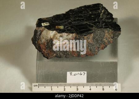 Fergusonite. minerals. Europe; Sweden; Ytterby Stock Photo - Alamy