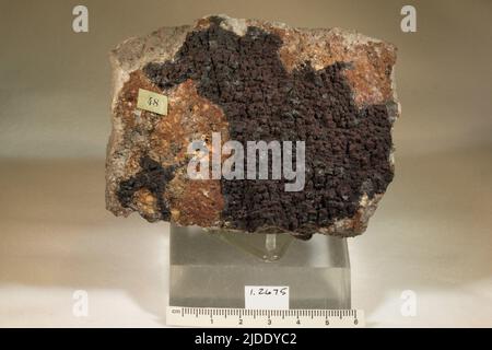 Hematite. minerals. Europe; France; Auvergne Province; Puy-de-Dome ...