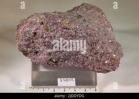 Microlite. minerals. North America; USA; Maine; Oxford County; Rumford ...