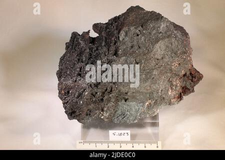 Hematite. minerals. North America; USA; Michigan; Marquette County ...