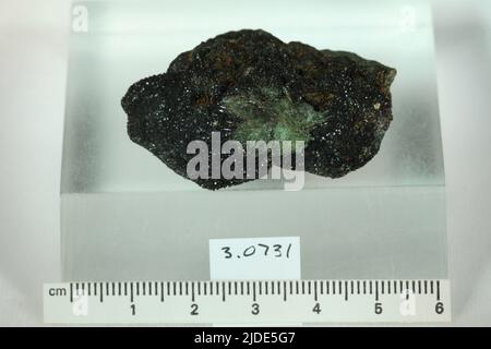 Olivenite. minerals. Europe; United Kingdom; England; Cornwall Stock ...