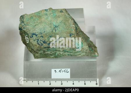 Cornetite. minerals. North America; USA; Nevada; Lyon County; Yerington ...