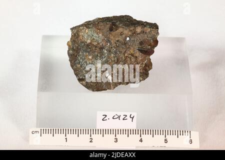 Pyroxene. minerals. North America; USA; Tennessee; Polk County ...