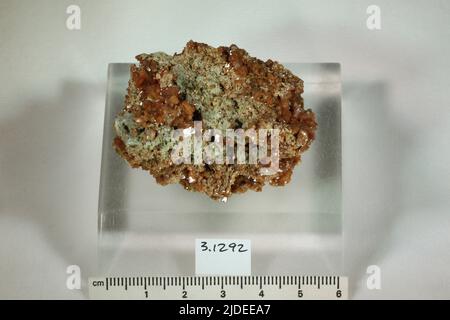Wulfenite. minerals. North America; USA; Utah; Box Elder County; Tecoma ...