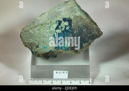 Cornetite. minerals. North America; USA; Nevada; Lyon County; Yerington ...