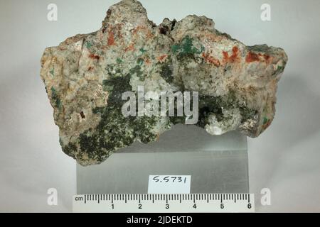 Olivenite. minerals. Europe; United Kingdom; England; Cornwall Stock ...