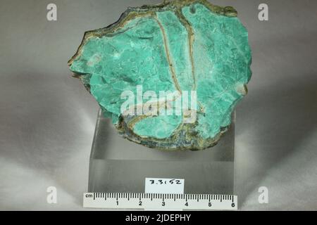 Variscite. minerals. North America; USA; Utah; Utah County Stock Photo ...