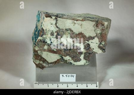 Cornetite. minerals. Africa; Zaire; Elizabethville; Mine de l'Etoile ...
