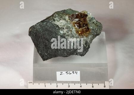 Titanite. minerals. North America; USA; New York; Putnam County ...