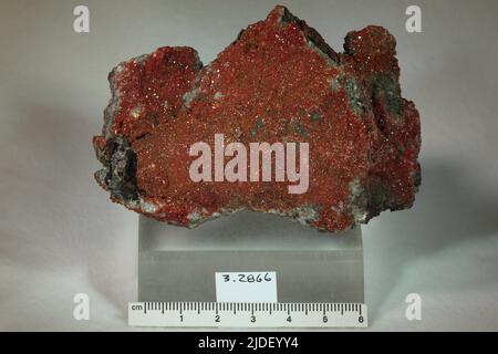 Vanadinite. minerals. North America; USA; Arizona; Yuma County Stock ...