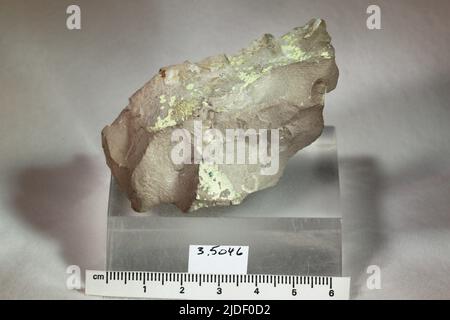 Torbernite. minerals. North America; Mexico; Sonora; Moctezuma Stock ...