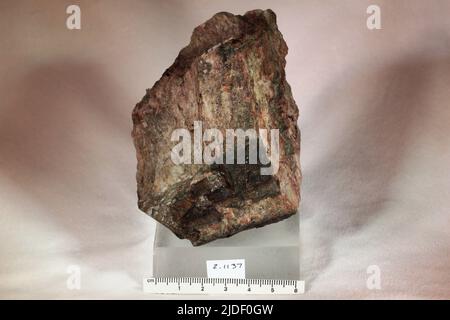 Allanite. minerals. Europe; Sweden; Ytterby Stock Photo - Alamy
