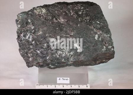 Grunerite. minerals. North America; USA; Michigan; Marquette County ...