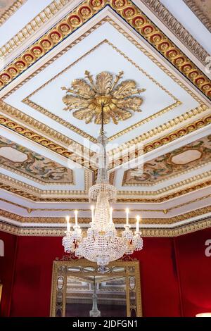 Ornate Ceiling, Basildon Park Stock Photo - Alamy
